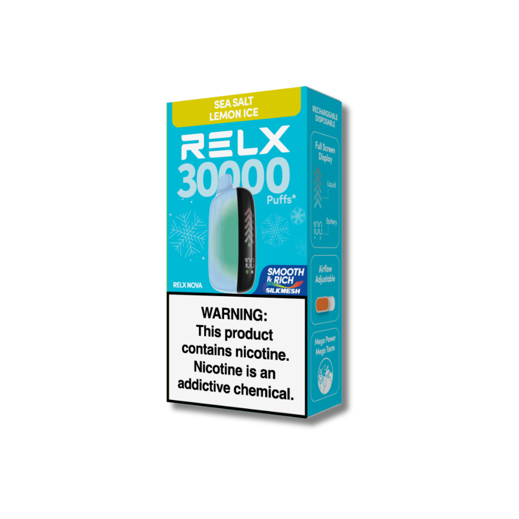 RELX NOVA Disposable Vape 30000 Puffs 3% Nicotine | THE VAPE SITE