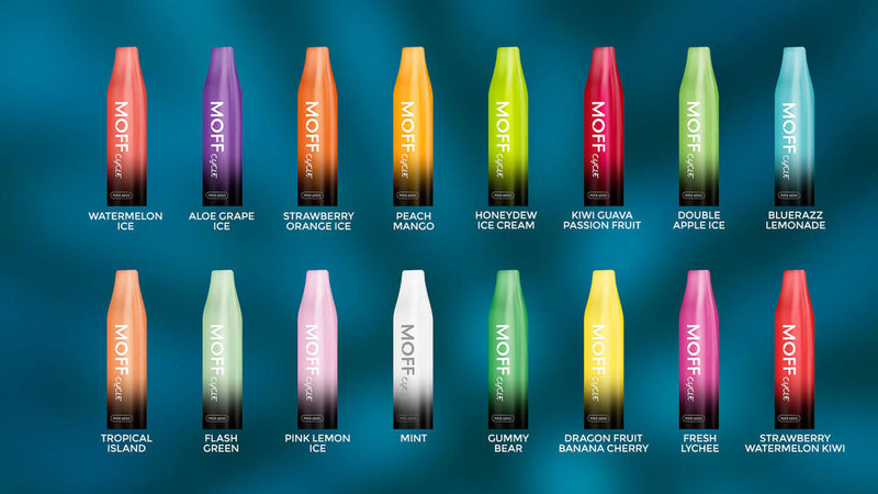 MOFF CYCLE BAR DISPOSABLE 6000 puffs (INCLUDED SMART BATTERY DEVICE ...