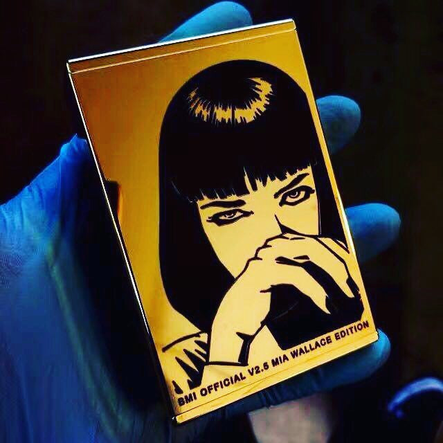 BMI - THE MIA2 BOX MOD (Brass w//18K Inner Plate) | THE VAPE SITE