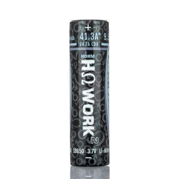 HOHM TECH WORK 2 18650 2547MAH 35.8A BATTERY | THE VAPE SITE