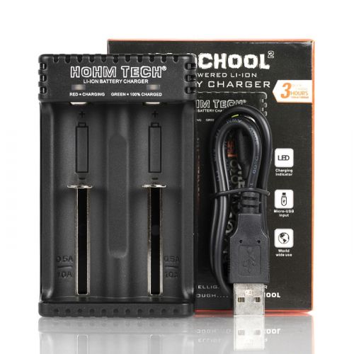 HOHM TECH SCHOOL ² 2A MIC-USB CHARGER | THE VAPE SITE
