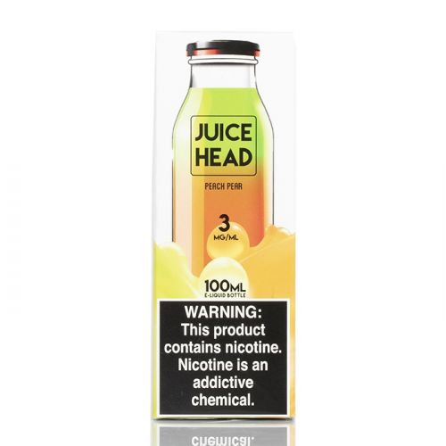 PEACH PEAR - JUICE HEAD E-LIQUID - 100ML | THE VAPE SITE