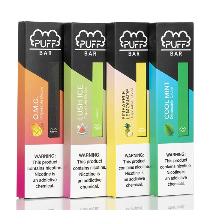 PUFF BAR DISPOSABLE POD DEVICE IN STOCK | THE VAPE SITE